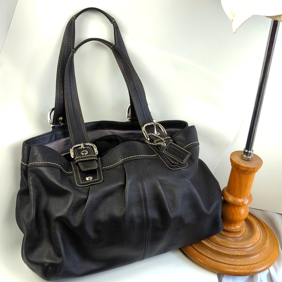 Coach | Bags | Coach K972f3733 Soho Tote Black | Poshmark